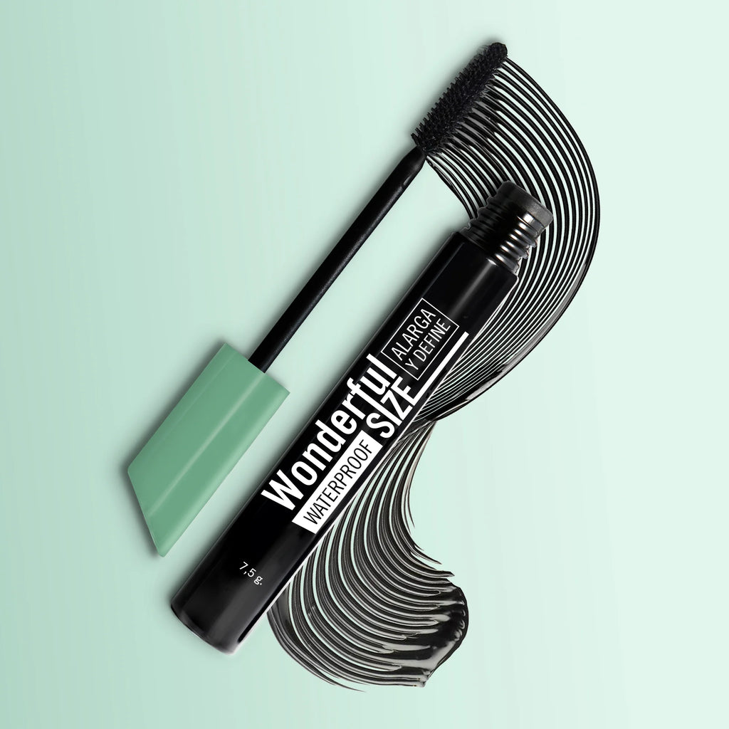 MASCARA WATERPROOF WONDERFUL SIZE - ANA MARIA – palatsi.com.co
